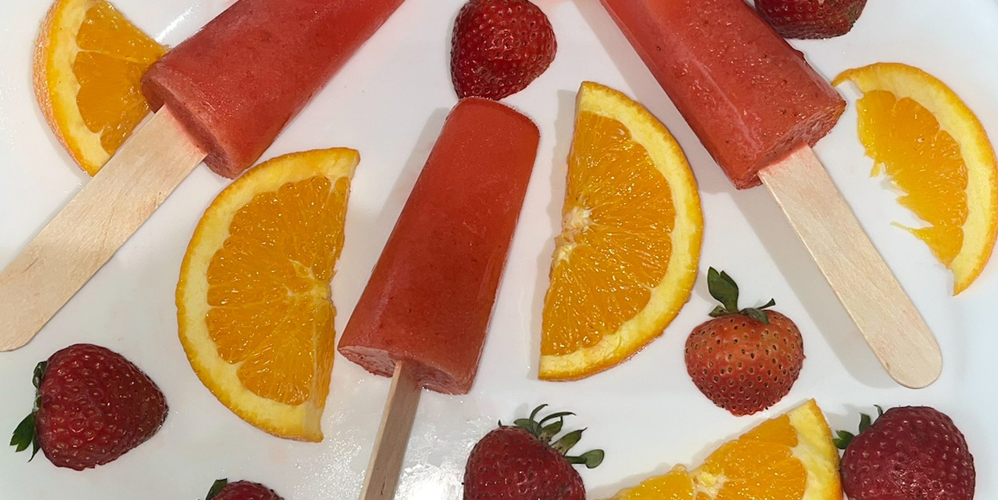 Refreshing Strawberry-Orange Popsicles Recipe | Dr. Russell Jaffe