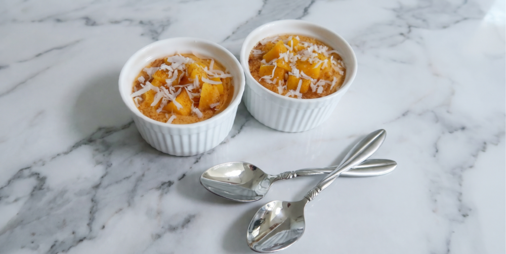 Creamy Mango Coconut Sweet Potato Pudding | Dr. Russell Jaffe